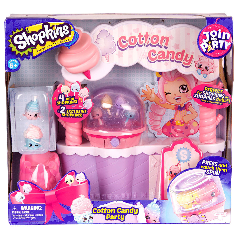 Buy Shopkins: Season 7 - Cotton Candy Party Playset at Mighty Ape NZ