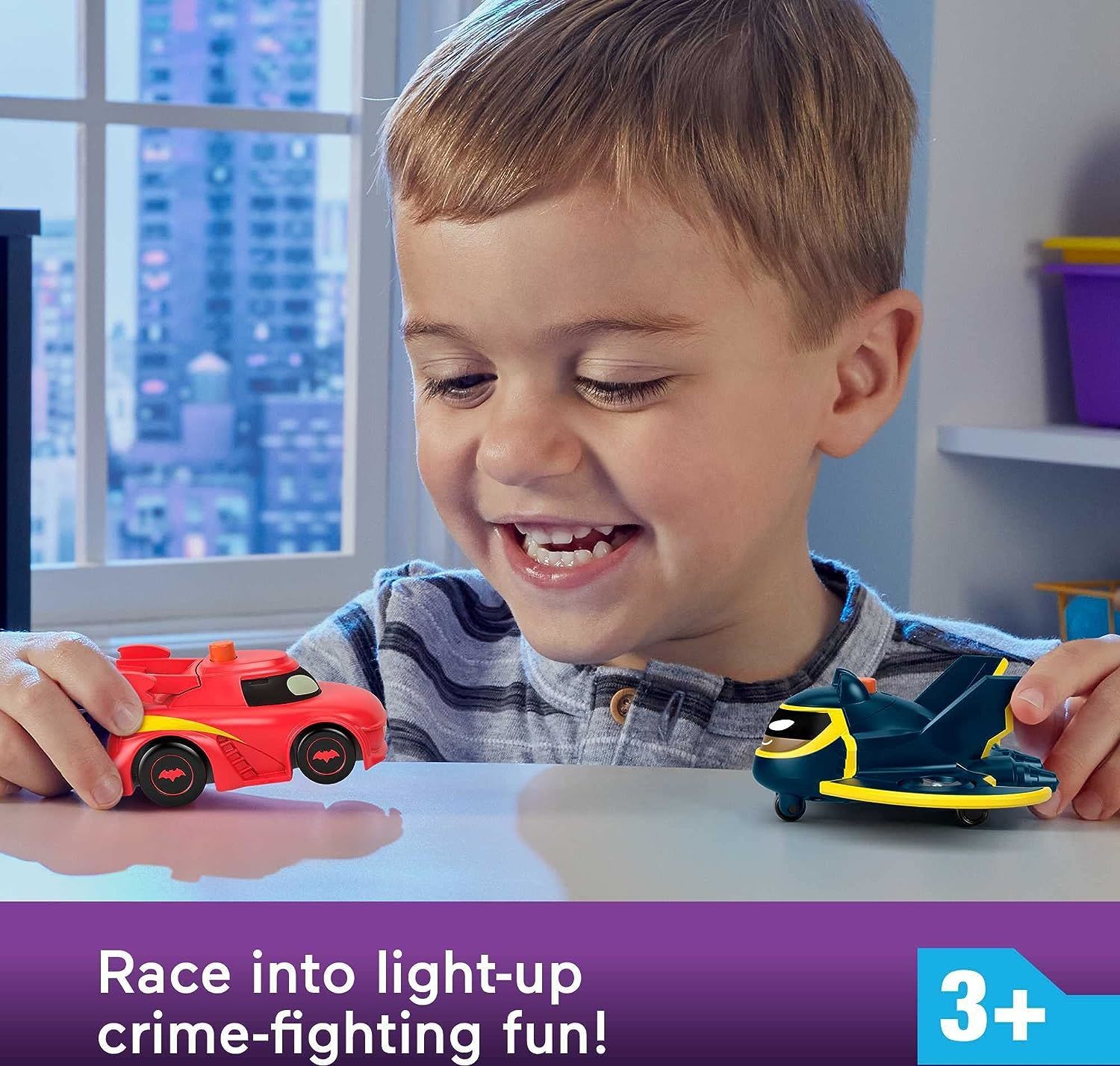 Buy Fisher Price: DC Batwheels - Light-Up 2-Pack at Mighty Ape NZ
