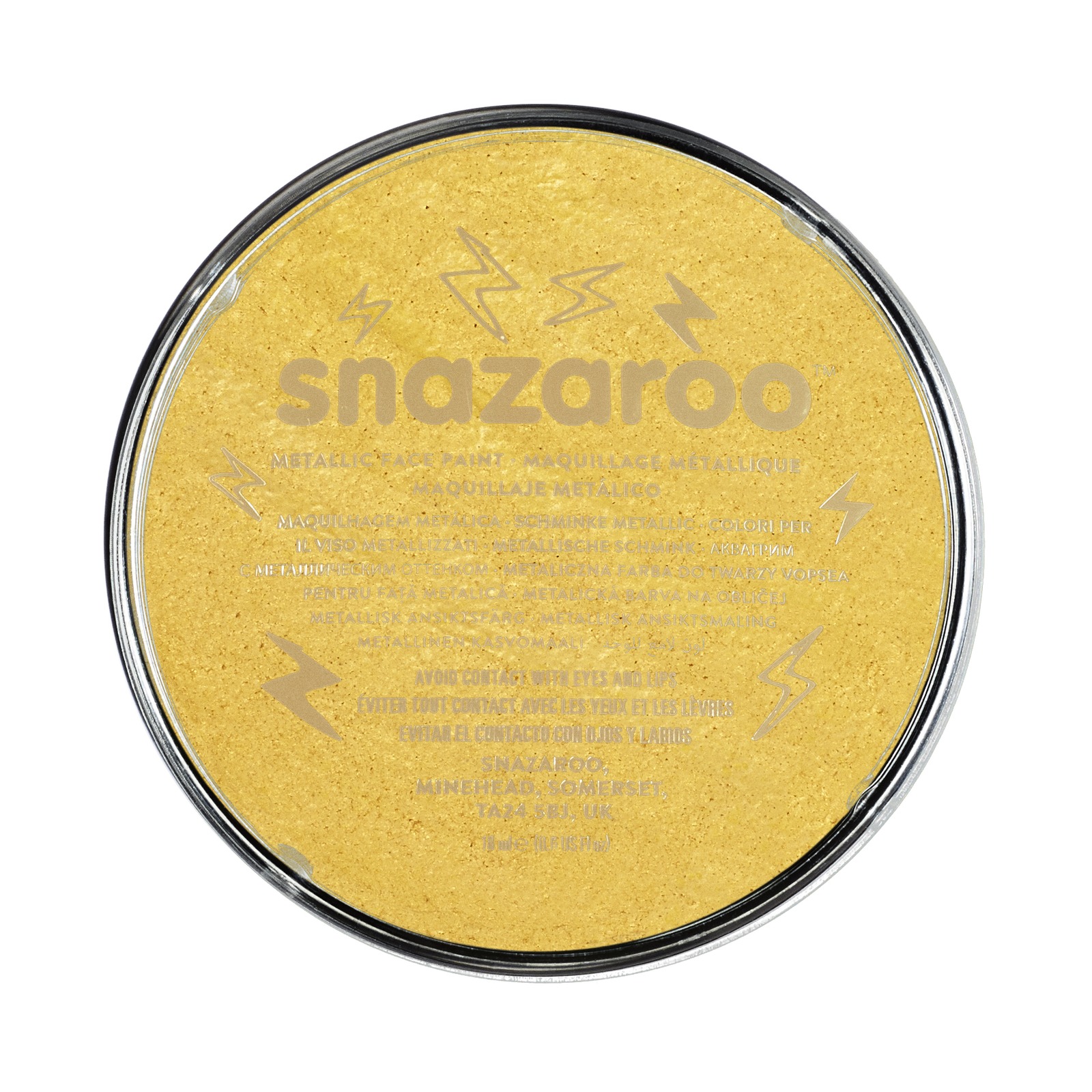 Buy Snazaroo Face Paint Metallic Gold 18ml At Mighty Ape NZ buy-snazaroo-face-paint-metallic-gold-18ml-at-mighty-ape-nz