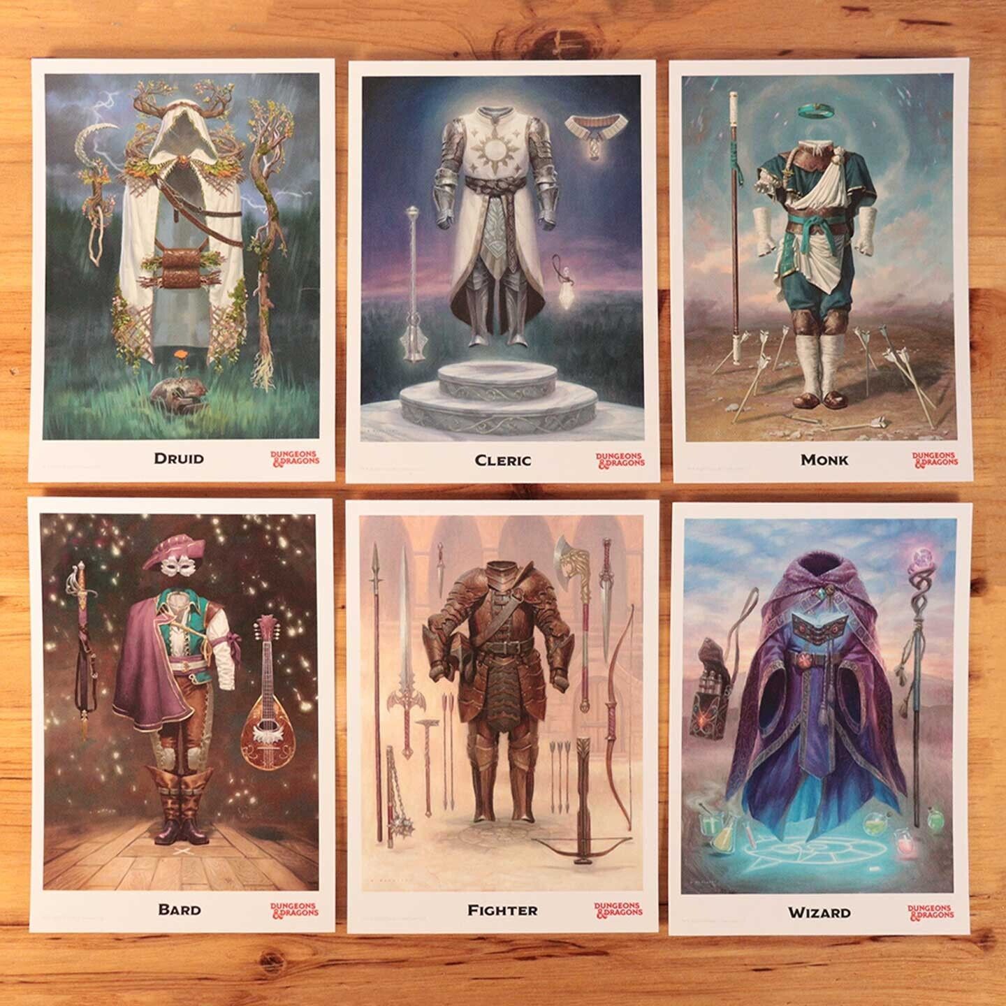 Dungeons & Dragons: Class Cards and D20 Flip Coin Images at Mighty Ape NZ