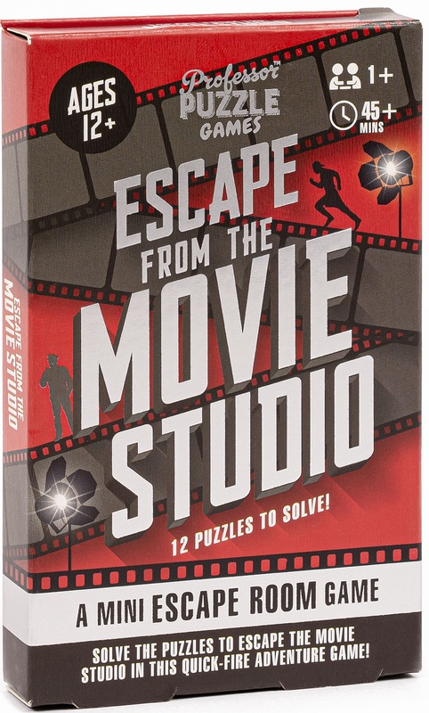 Professor Puzzle Games: Escape from the Movie Studio Card Game | Board ...