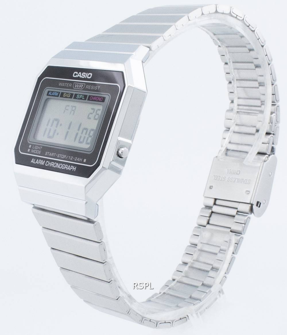 Casio Youth Digital A700W-1A A700W-1 Alarm Quartz Watch | at Mighty Ape NZ