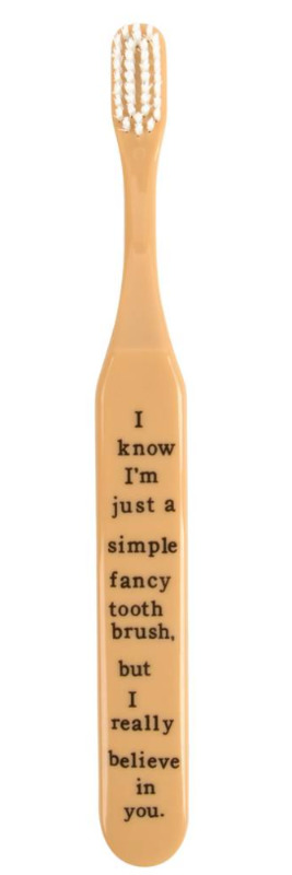 Buy Blue Q: Toothbrush - Just A Simple Fancy at Mighty Ape NZ