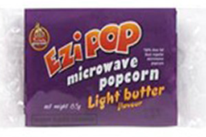 Ezipop Light Butter Microwave Popcorn | at Mighty Ape NZ