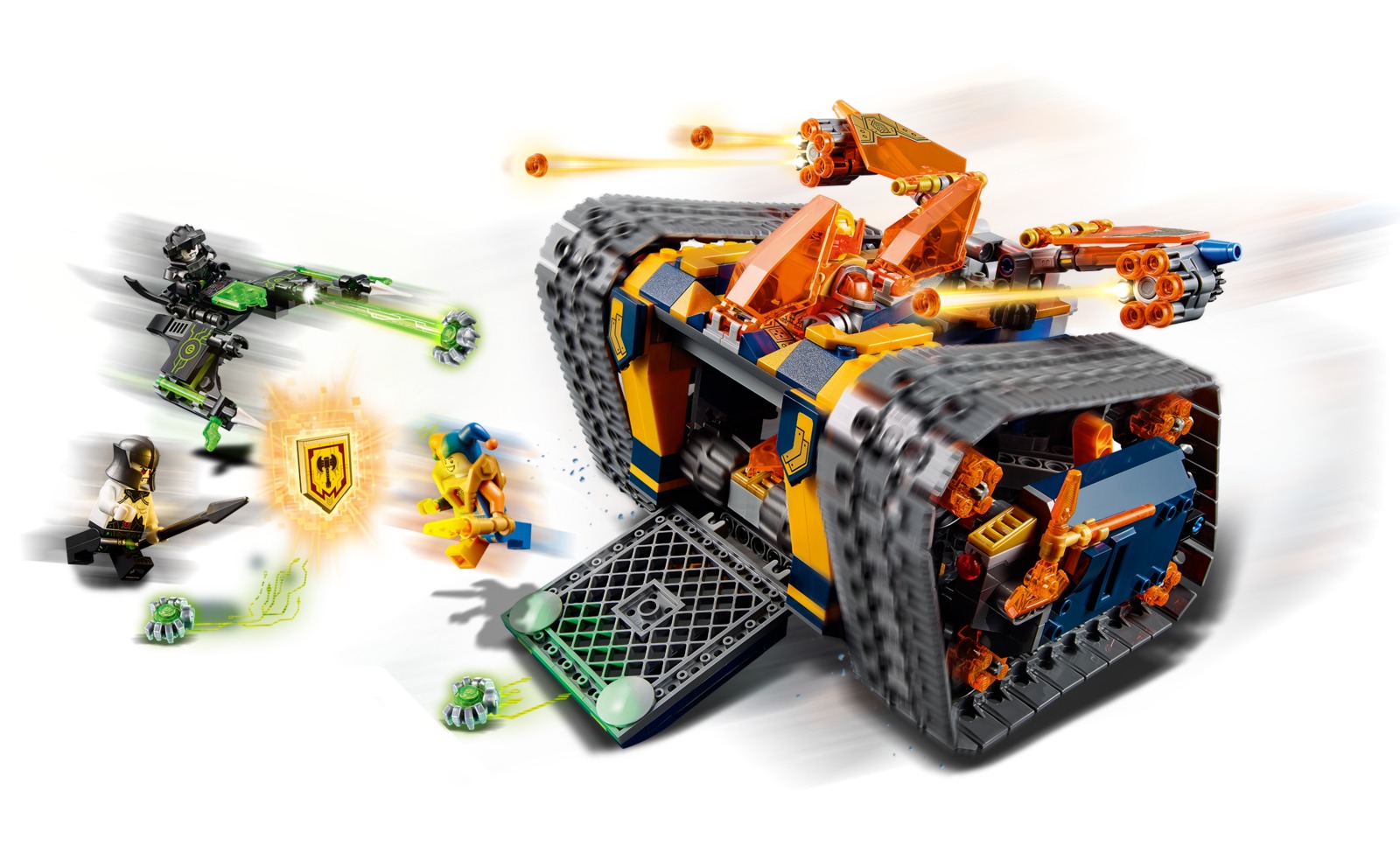 Buy LEGO Nexo Knights: Axl's Rolling Arsenal (72006) at Mighty Ape NZ