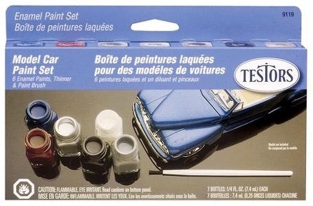 Testors Model Car Enamel Paint Set | at Mighty Ape NZ