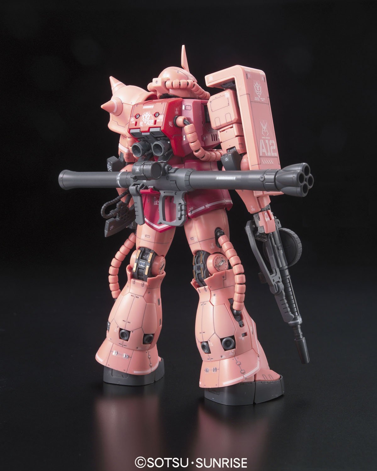 RG 1/144 MS-06S Zaku II Char Aznable Custom - Model Kit | at Mighty Ape NZ