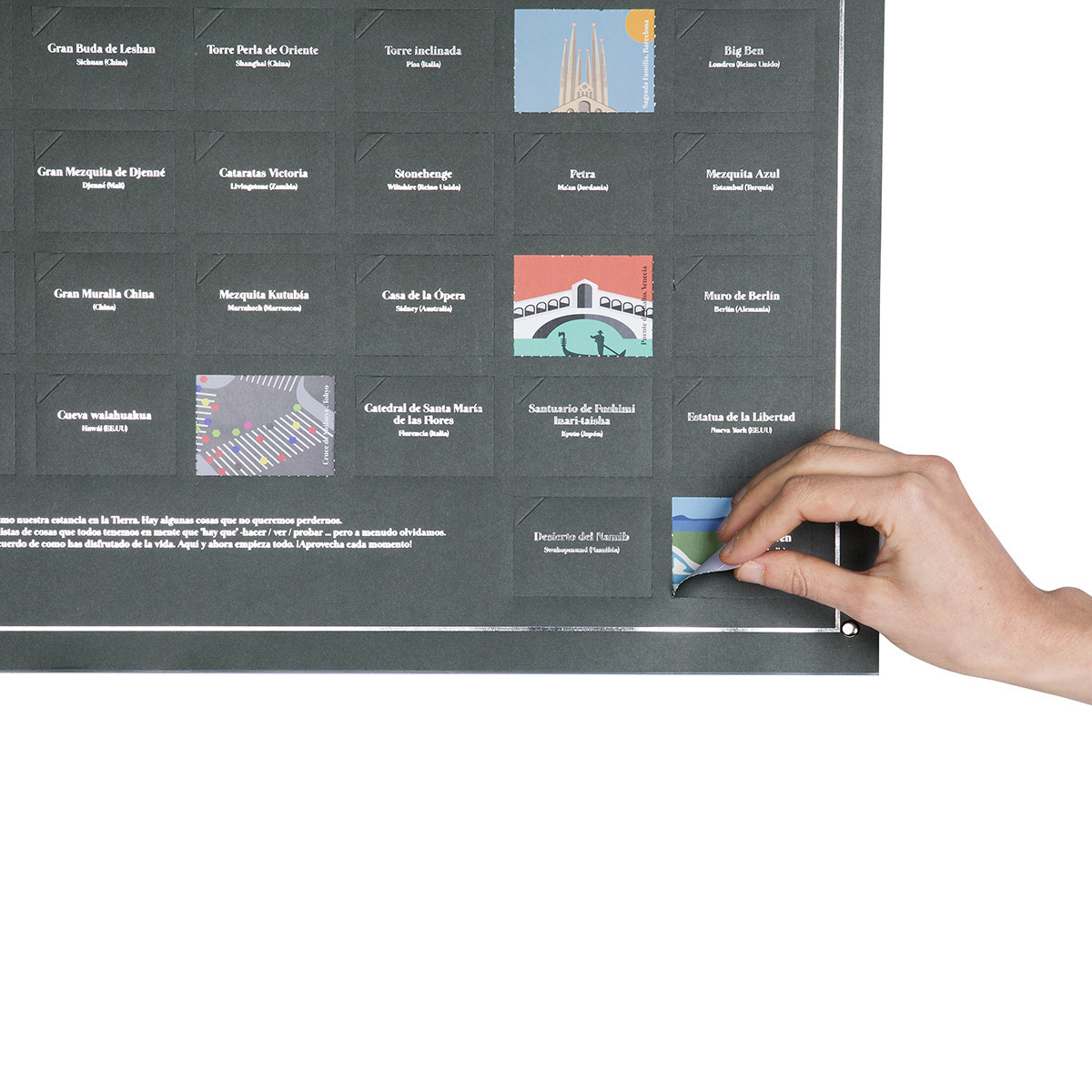 100 Places You Must Visit Before You Die Poster | at Mighty Ape NZ