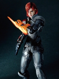 Mass Effect 3 Play Arts Kai Action Figure - Commander Shepard (Female ...