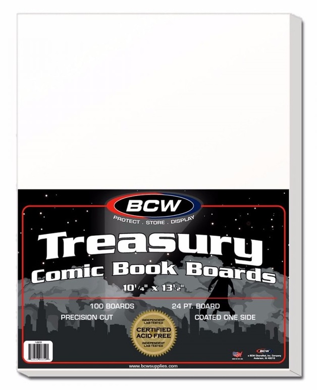 BCW: Comic Backing Boards - Treasury | at Mighty Ape NZ