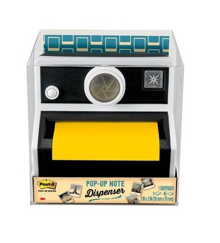 Buy Post-it Pop-up Dispenser - Vintage Camera at Mighty Ape NZ