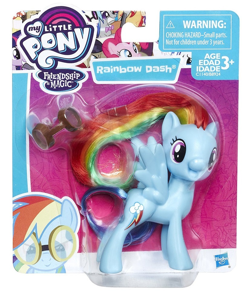 Buy My Little Pony: Rainbow Dash - 3" Mini-Figure at Mighty Ape NZ