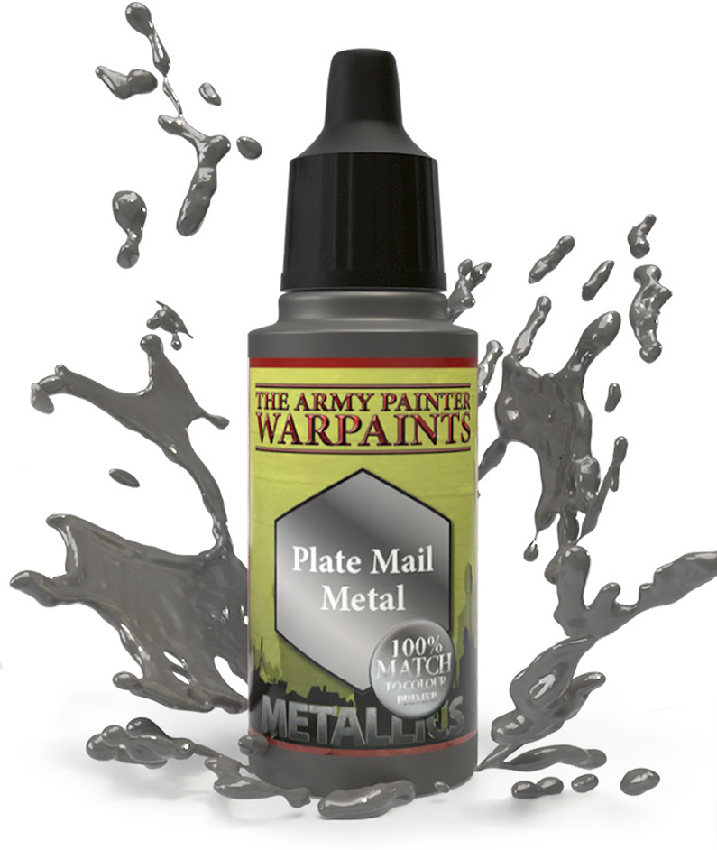 Army Painter: Warpaints - Plate Mail Metal | at Mighty Ape NZ