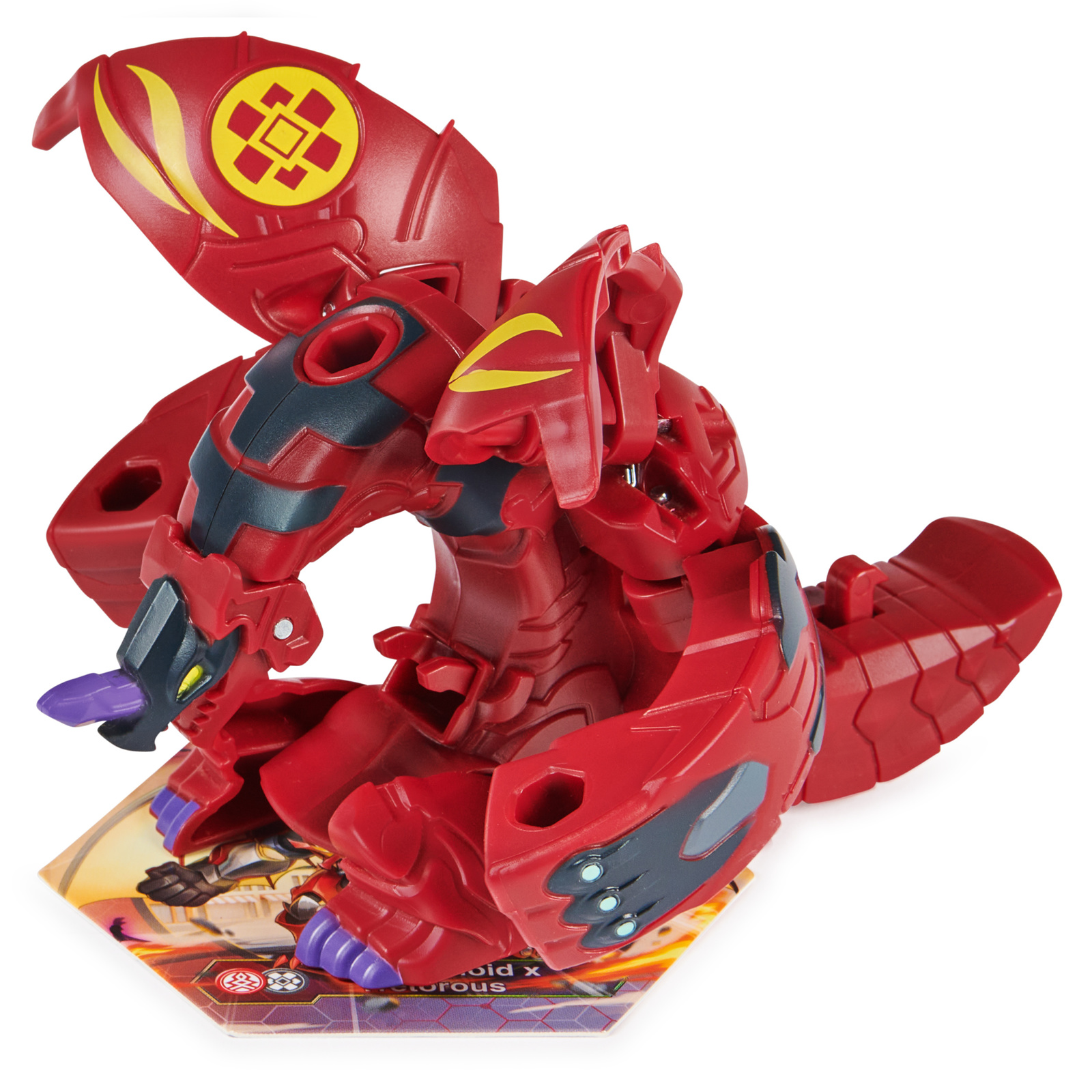Bakugan: Legends Deka Pack - Dragonioid X (Pyrus/Red) Images at Mighty ...