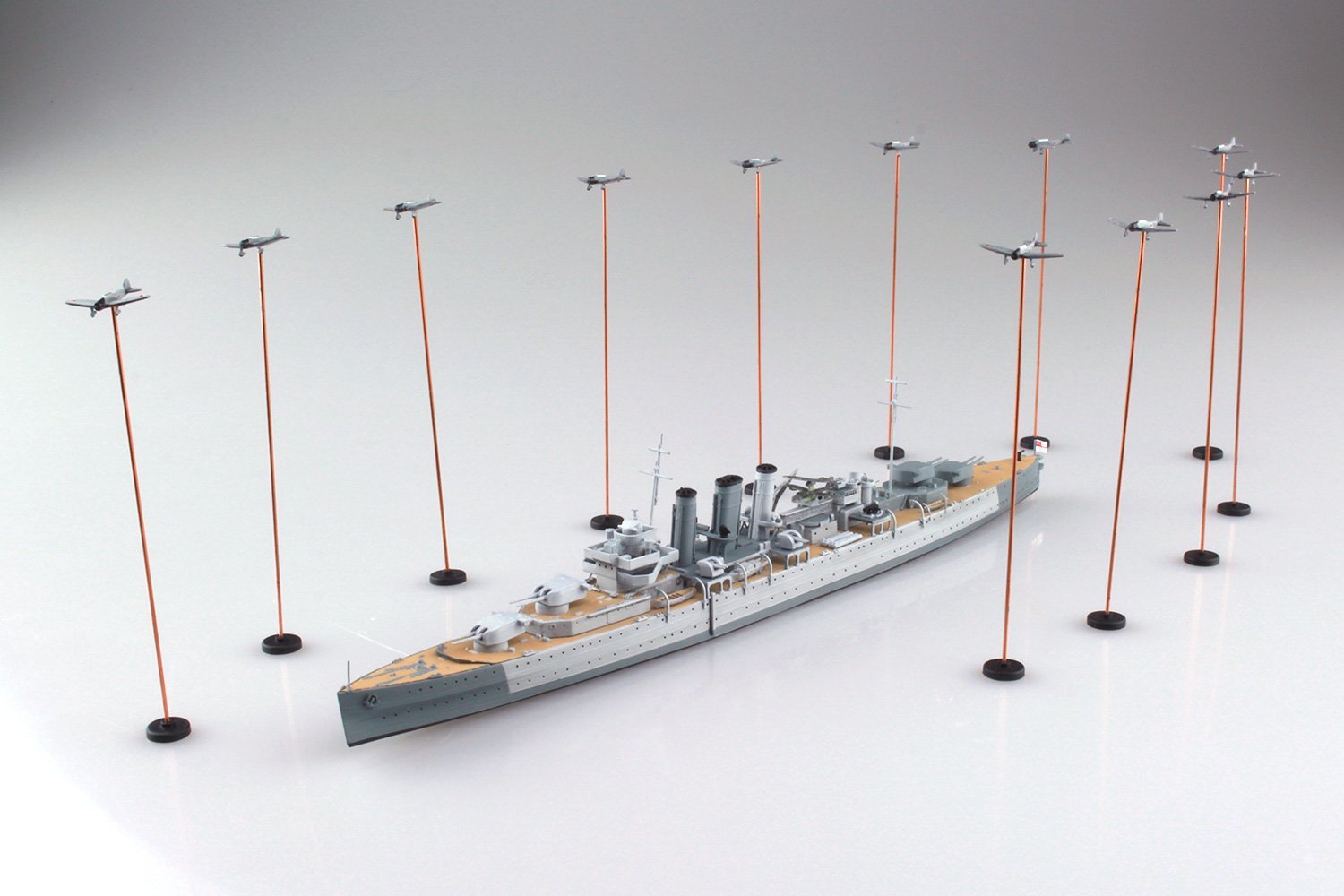 Aoshima: 1/700 HMS Dorsetshire Heavy Cruiser - Model Kit | at Mighty Ape NZ