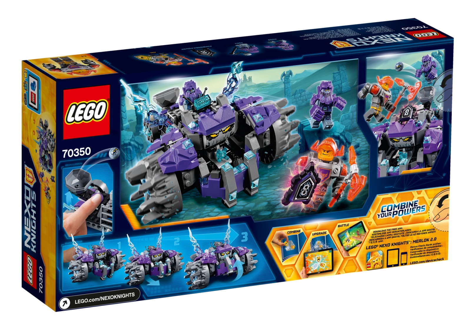 Buy LEGO Nexo Knights: The Three Brothers (70350) at Mighty Ape NZ