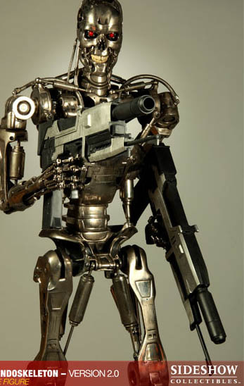 Terminator 2 T-800 Endoskeleton Life Size Figure - Version 2.0 Images ...