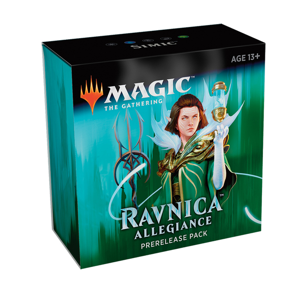 Magic The Gathering: Ravnica Allegiance Simic Pre-release Kit | at ...