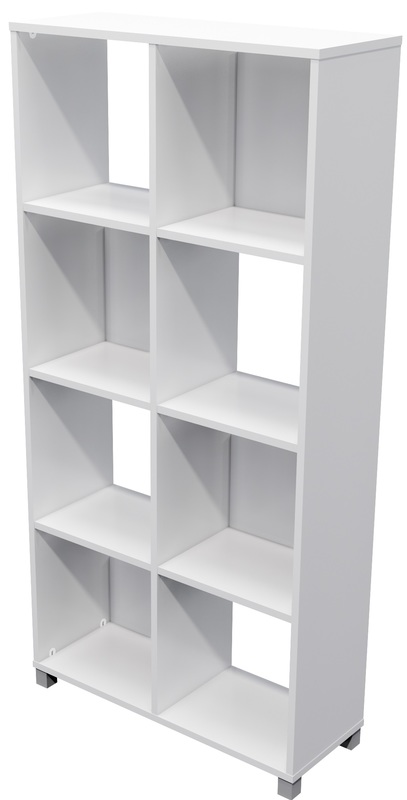 Buy Zealand: Cubby Hole Shelves - White (8 Cube) at Mighty Ape NZ
