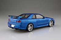 1/24 Nissan BNR34 Skyline GT-R (Hosino Kozo) - Model Kit | at Mighty Ape NZ