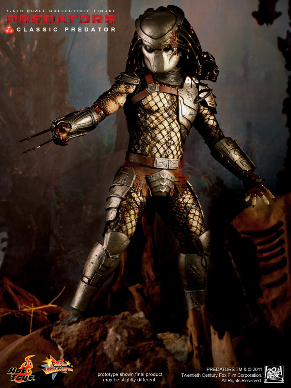 Predators 1/6 Scale 12" Action Figure - Classic Predator (Movie ...
