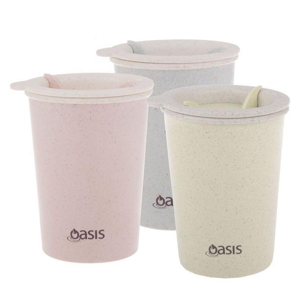 Oasis Double Wall Eco Cup - Assorted Colours (300ml) | at Mighty Ape NZ