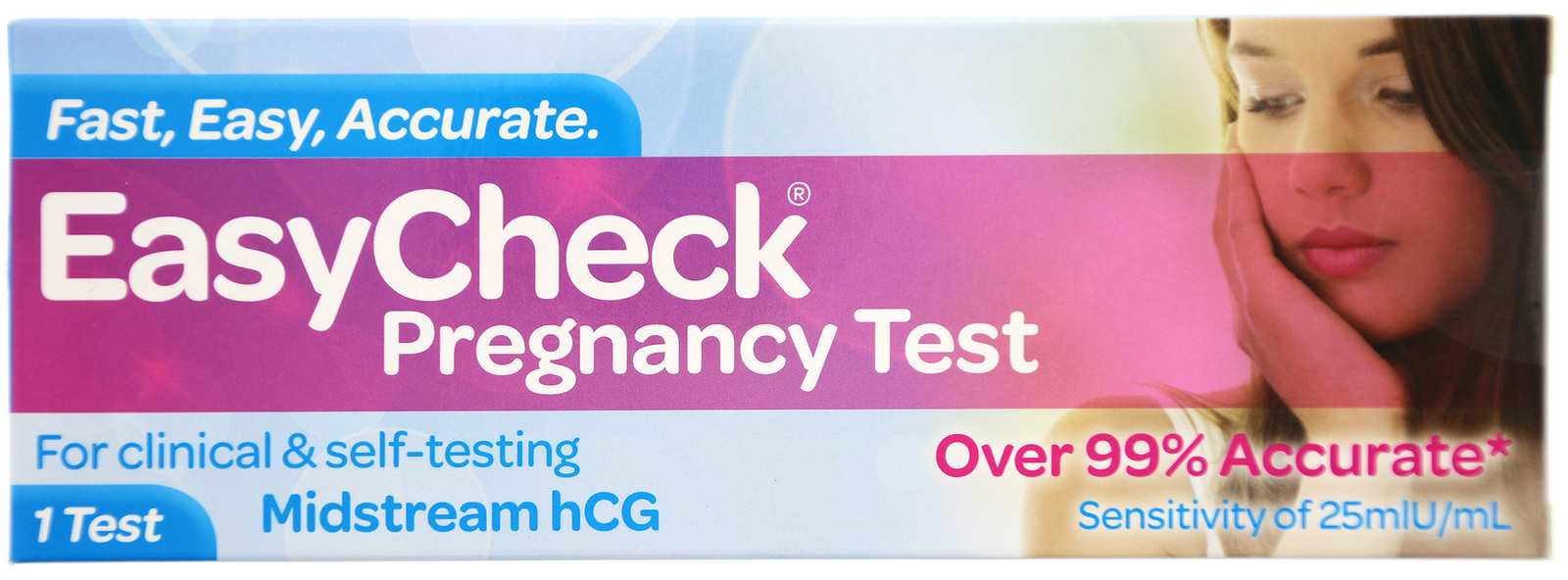 Buy Easycheck Pregnancy Test - 1 Test at Mighty Ape NZ