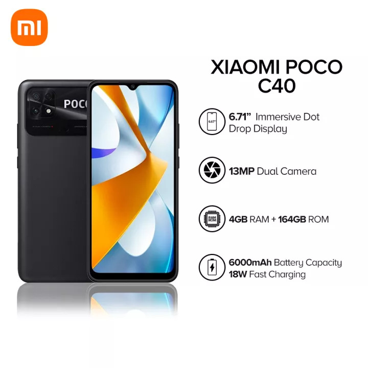 Xiaomi Poco C40 Dual (64GB/ 4GB RAM) | at Mighty Ape NZ