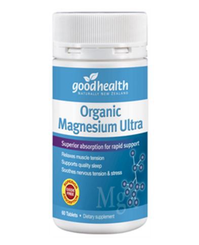 Buy Good Health: Organic Magnesium Ultra (60 Tablets) at Mighty Ape NZ