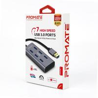 Promate: EzHub-7 Powered USB Hub With 7x USB 3.0 Ports Plus Additional USB-C | at Mighty Ape NZ