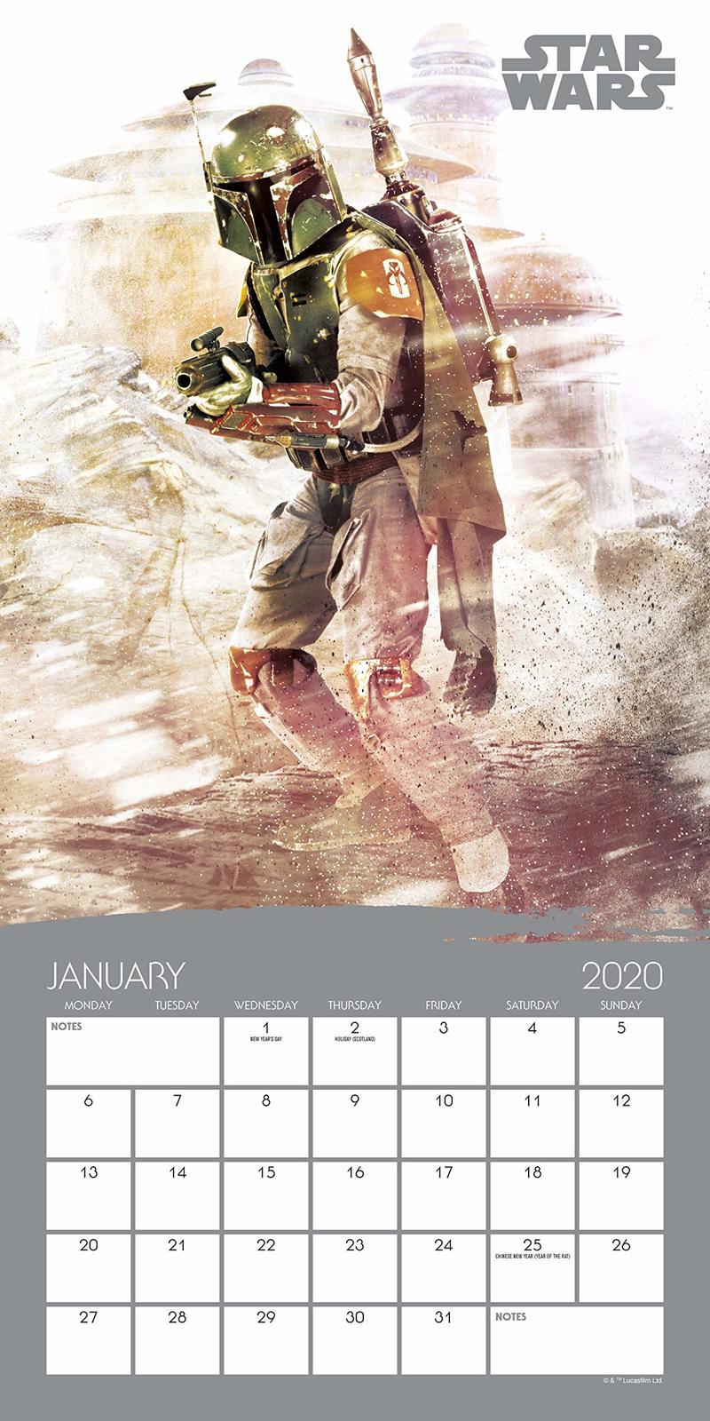 Buy Star Wars Classic 2020 Square Wall Calendar at Mighty Ape NZ