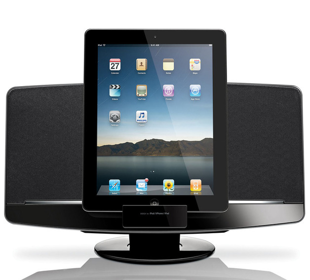 Philips Sleek Micro Music System with iPod/iPhone/iPad Dock | at Mighty ...