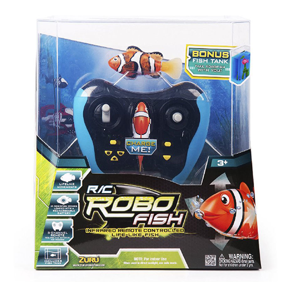 Buy Zuru: RC Robo Fish - Blue Clown Fish at Mighty Ape NZ