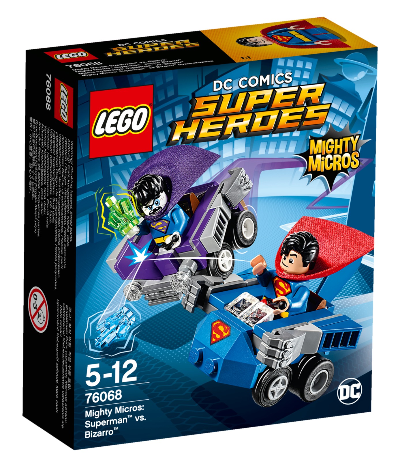 Buy LEGO Super Heroes: Mighty Micros - Superman vs. Bizarro (76068) at ...