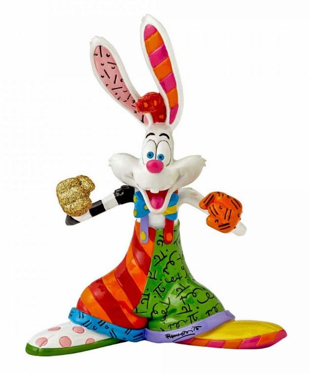 Romero Britto: Roger Rabbit Figurine - Medium | at Mighty Ape NZ