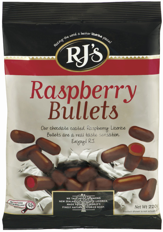 RJ's Raspberry Bullets | at Mighty Ape NZ