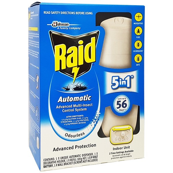 Raid 185G Automatic Advanced Multi-Insect Control System Indoor Unit ...