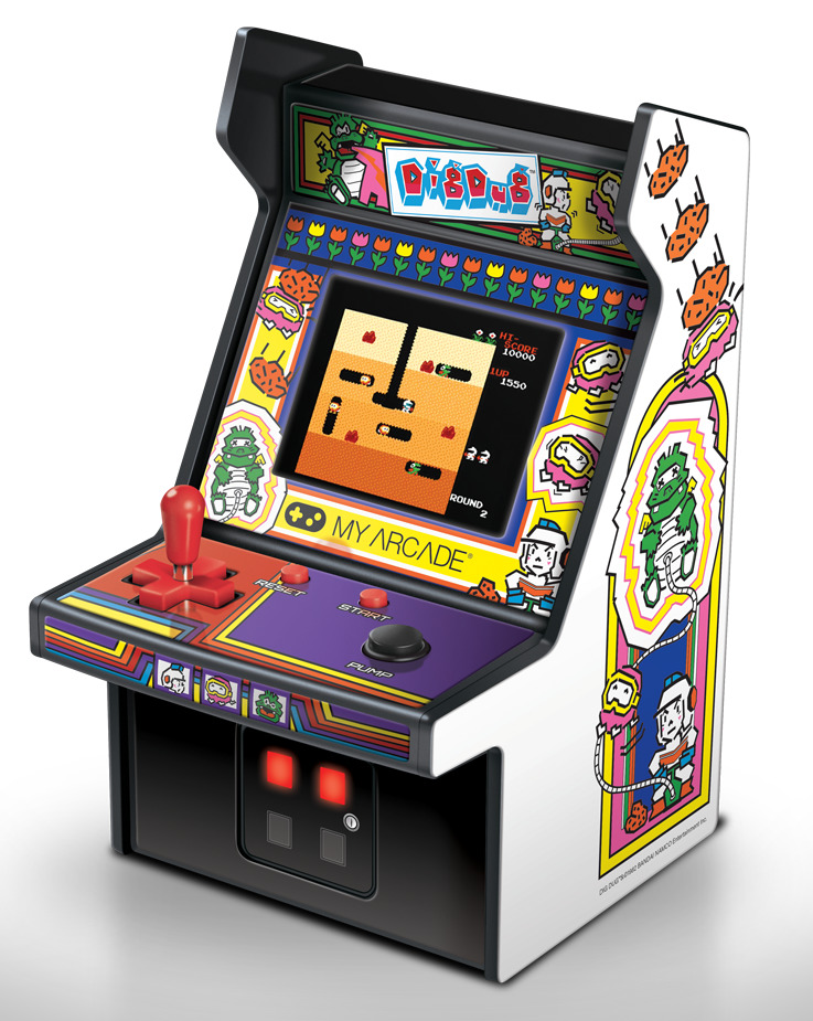 Dig Dug - Micro Player Cabinet | | Buy Now | at Mighty Ape Australia