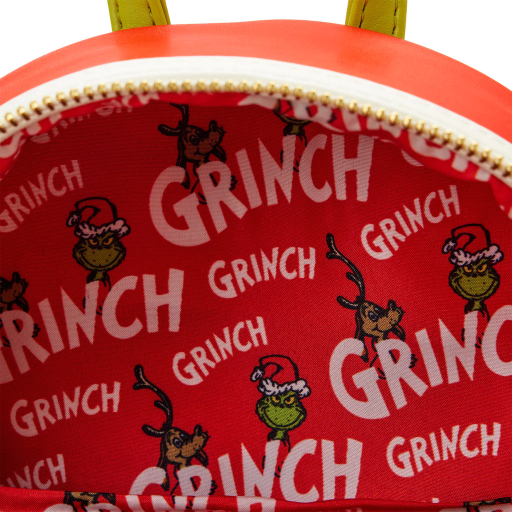 Loungefly: Dr Seuss - The Grinch Heart Size Mini Backpack Images at ...