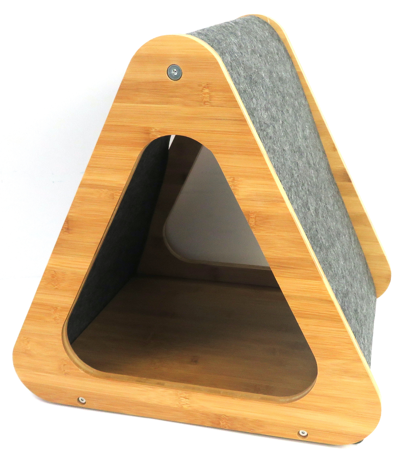 Buy Bamboo Triangle Cat Bed and Enclosure at Mighty Ape NZ