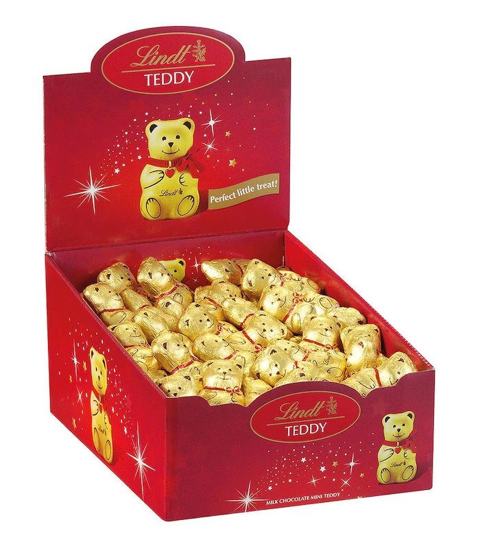Lindt: Mini Teddy - 10g (Pack of 100) | at Mighty Ape NZ