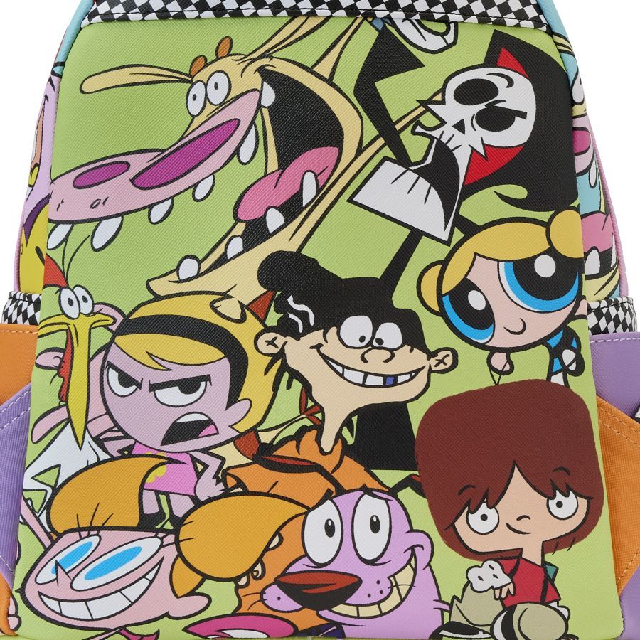 Loungefly: Cartoon Network - Retro Collage Mini Backpack | at Mighty Ape NZ