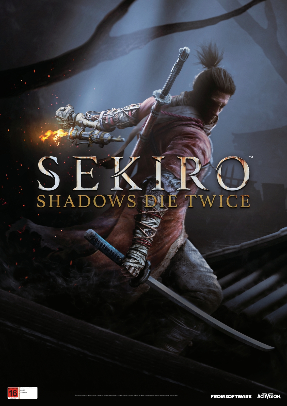 exclusive Sekiro: Shadows Die Twice poster! | at Mighty Ape Australia