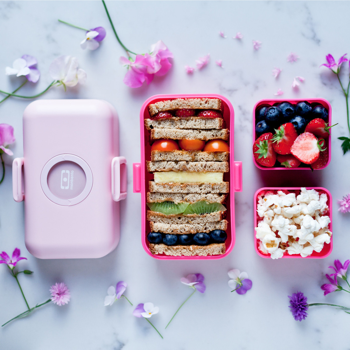 Monbento: Tresor Kids Bento Box (Litchi) | at Mighty Ape Australia