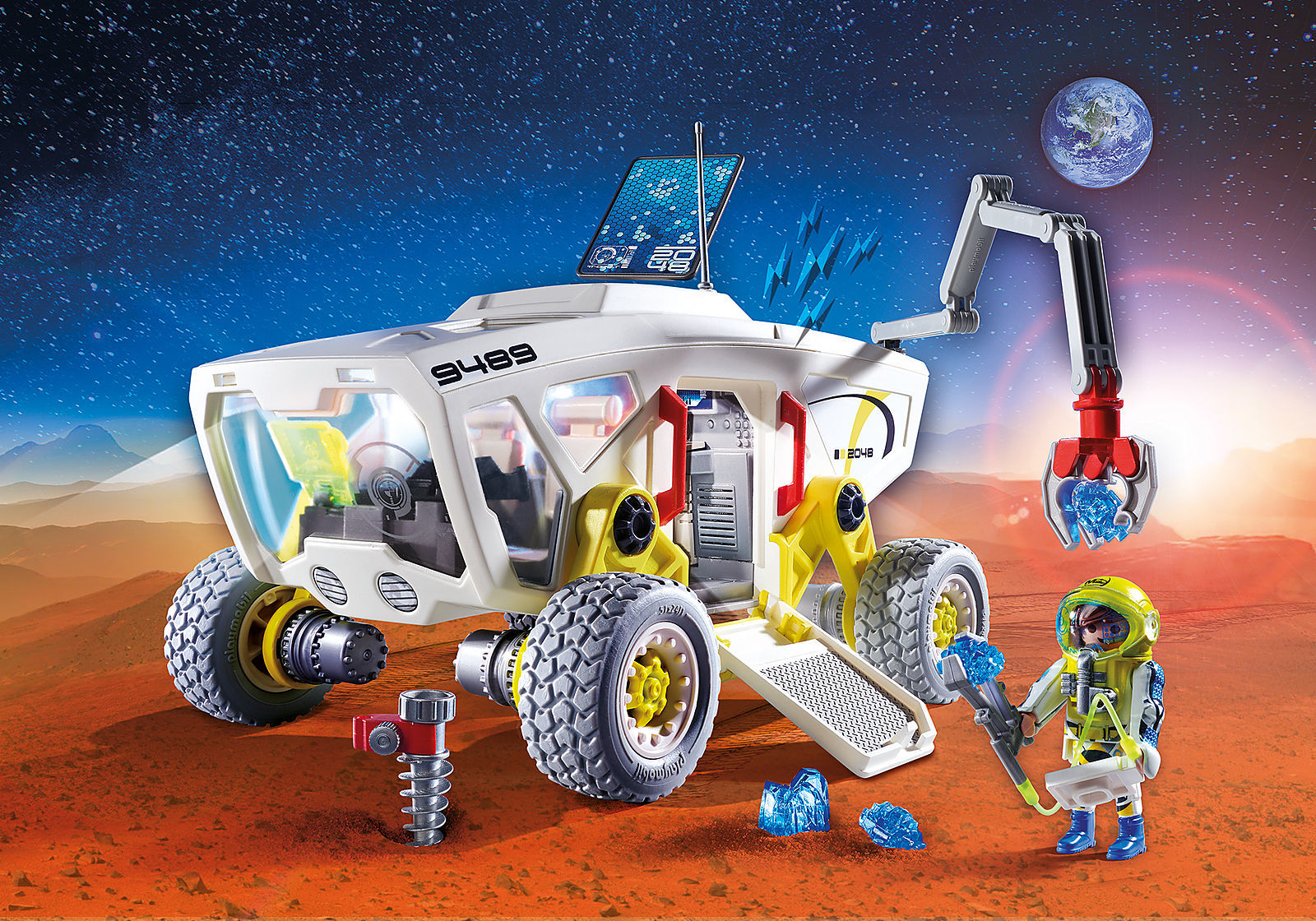 Buy Playmobil - Mars Research Vehicle (9489) at Mighty Ape NZ