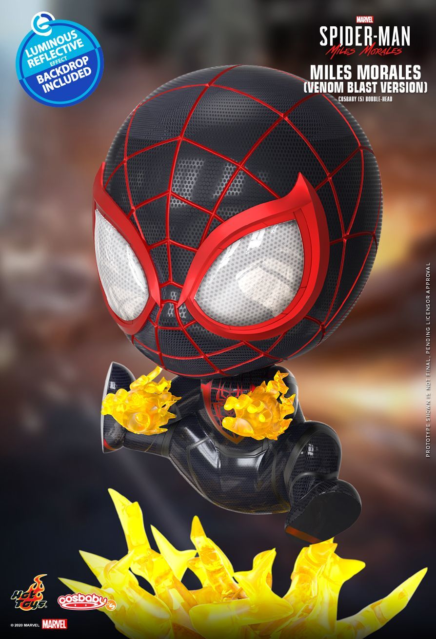Miles Morales (Venom Blast) - Cosbaby Figure | at Mighty Ape NZ