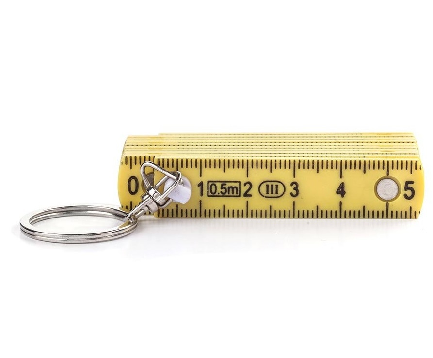 Mini Folding Ruler Keychain | at Mighty Ape NZ