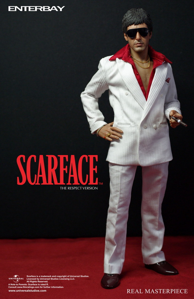 Scarface Tony Montana Action Figure - Respect Version | at Mighty Ape NZ