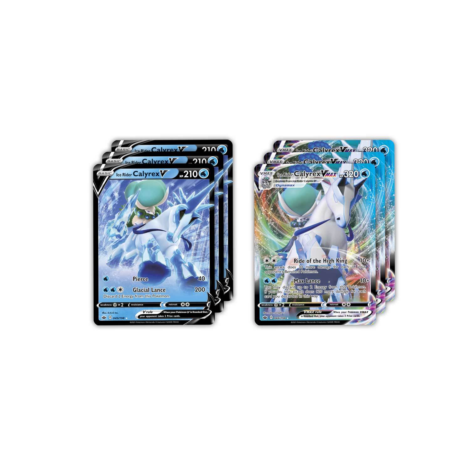 Pokemon TCG: Ice Rider Calyrex VMAX League Battle Deck | at Mighty Ape NZ