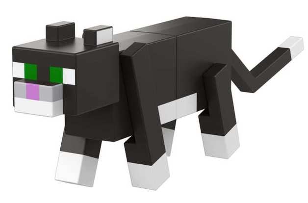 Buy Minecraft: Fusion Figures - Tuxedo Cat at Mighty Ape NZ